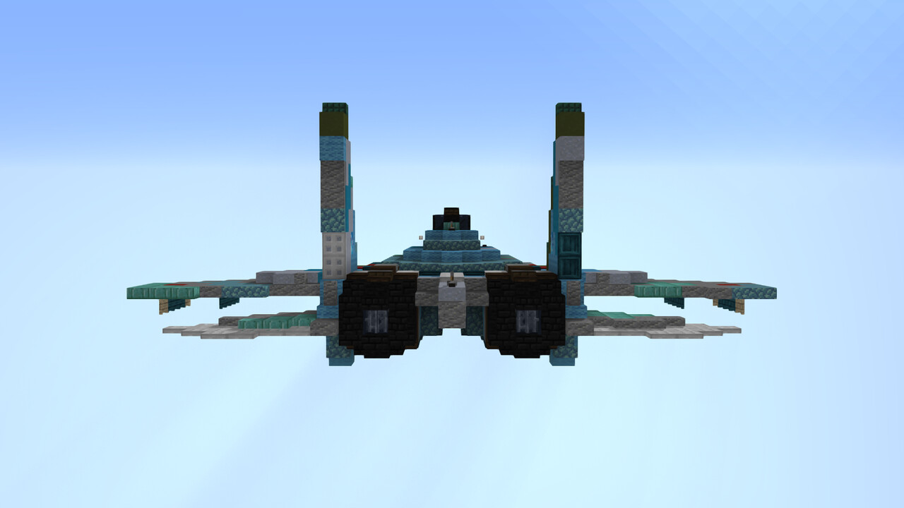 Sukhoi Su-27 Flanker-B Minecraft Map