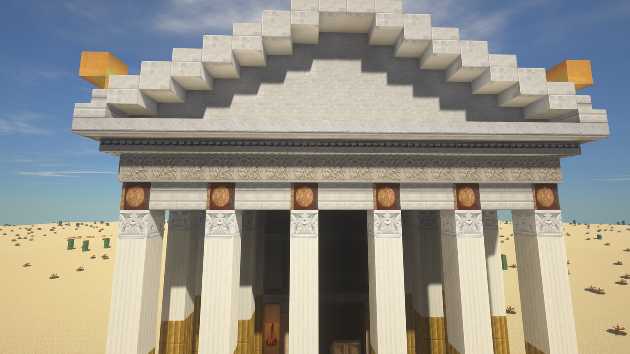 ROMAN TEMPLE Minecraft Map