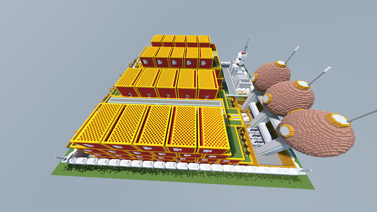 The Container colony Minecraft Map