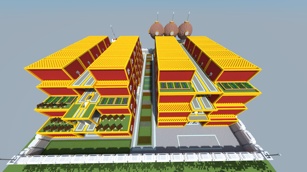 The Container colony Minecraft Map