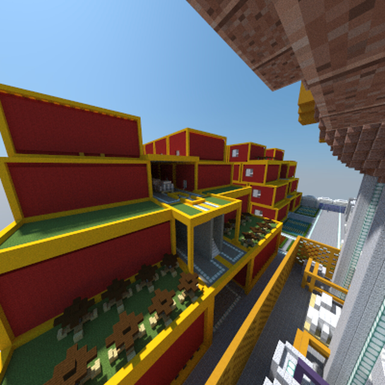 The Container colony Minecraft Map