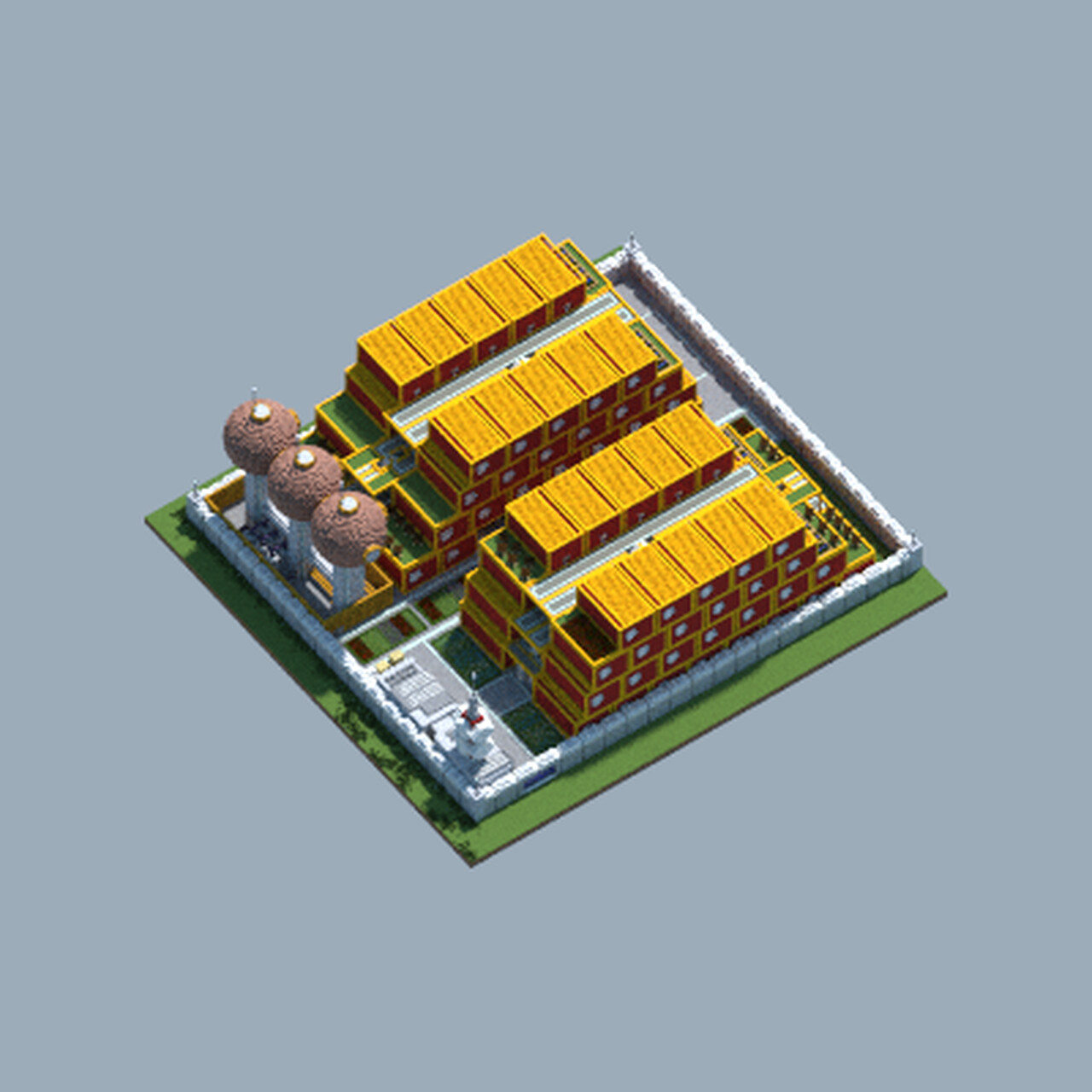 The Container colony Minecraft Map