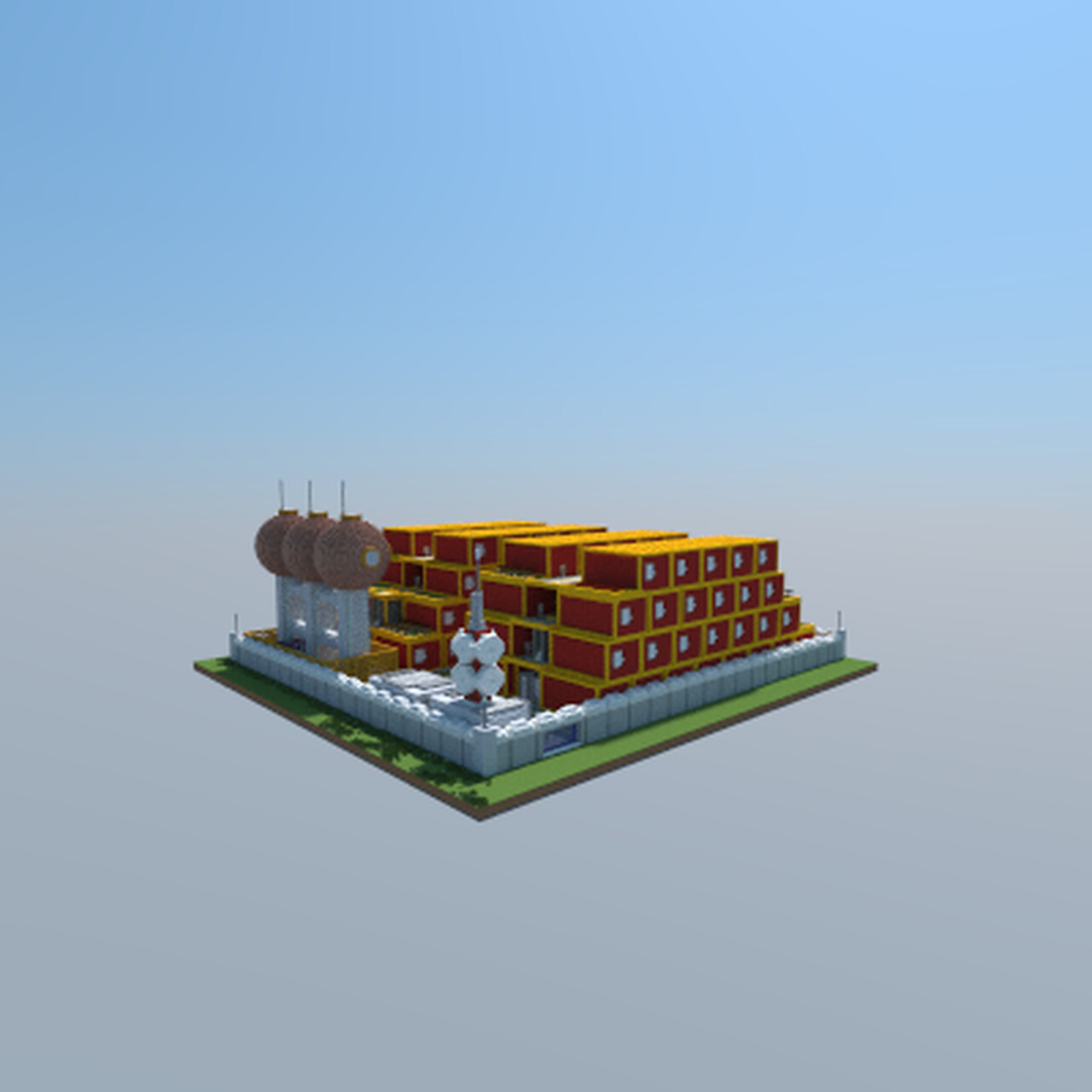 The Container colony Minecraft Map