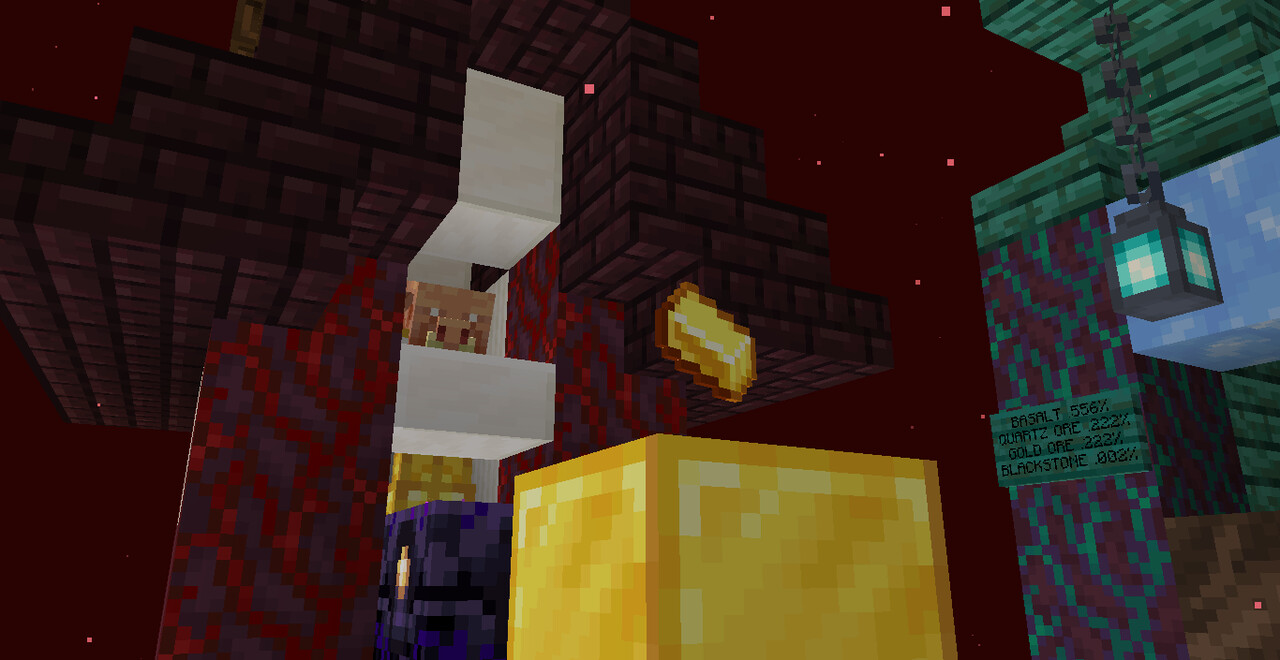 Bartering Survival - A Nether Skyblock Map Minecraft Map