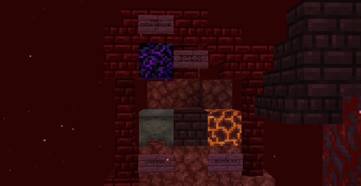 Bartering Survival - A Nether Skyblock Map Minecraft Map