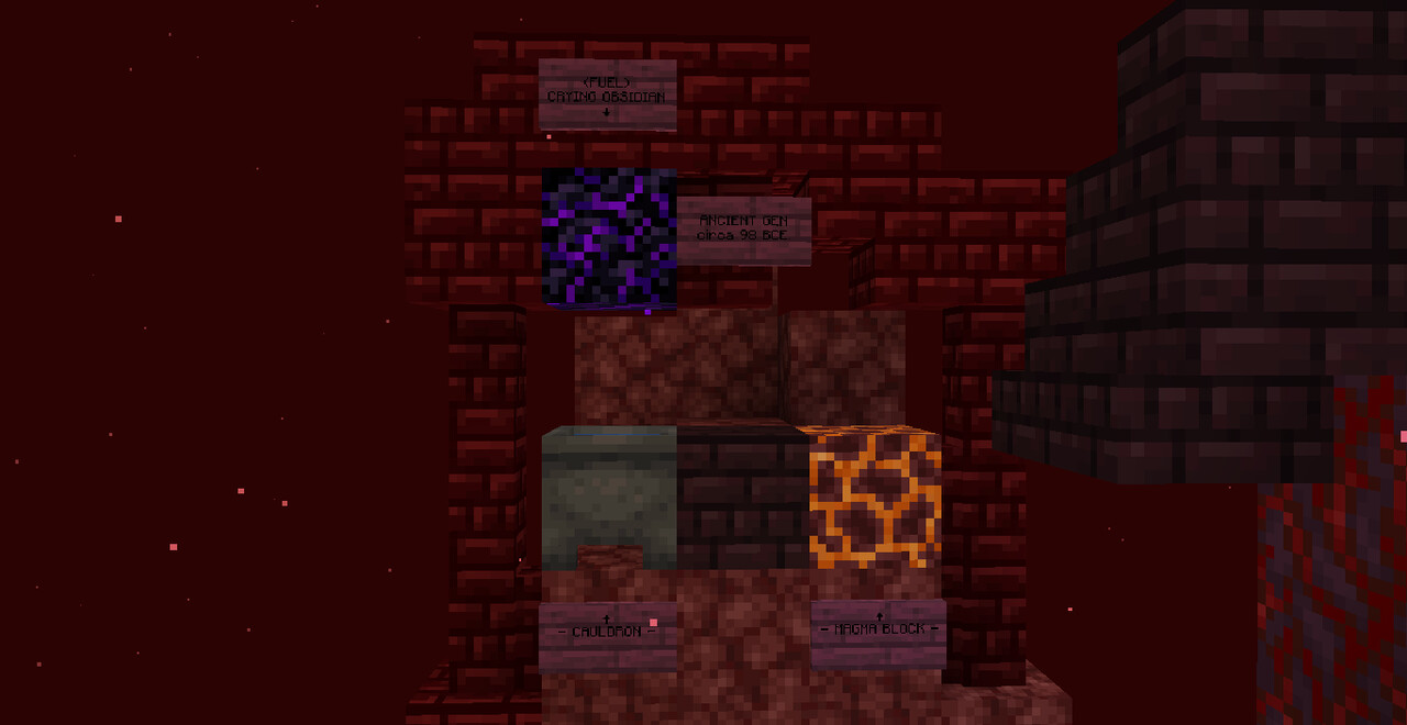 Bartering Survival - A Nether Skyblock Map Minecraft Map