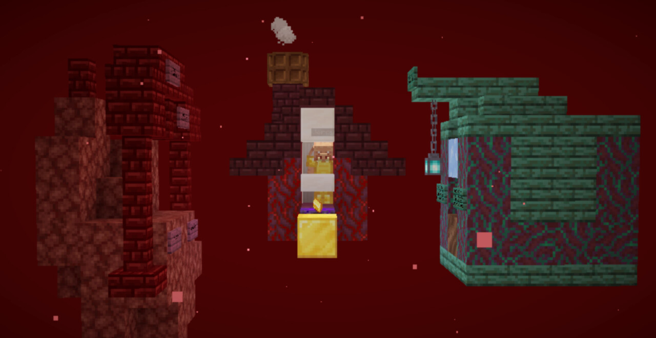 Bartering Survival - A Nether Skyblock Map Minecraft Map