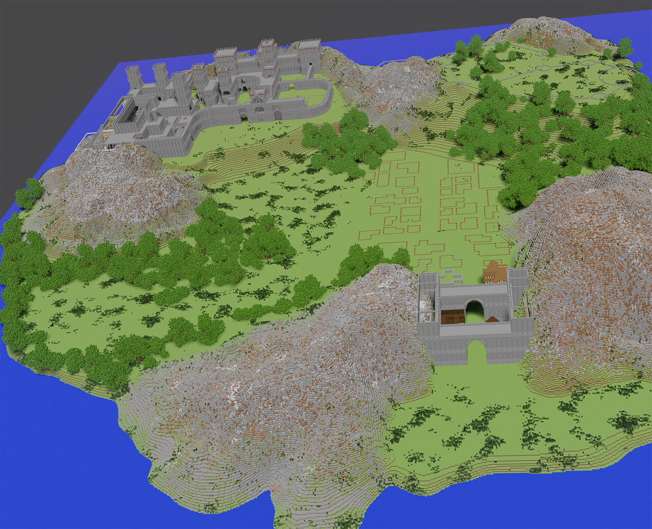 Building Kingdom Minecraft Map