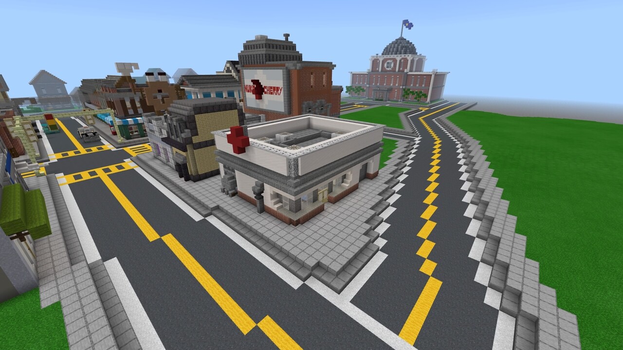 Fallout 1 Doc Morbid's (Pre War) Clinic Minecraft Map
