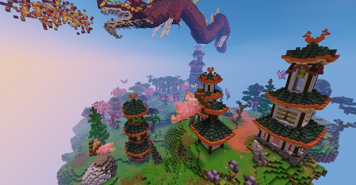 Asian Lobby Minecraft Map