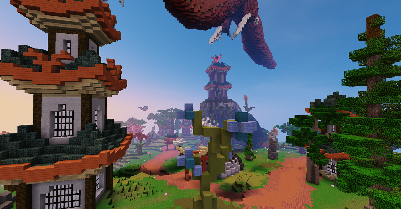 Asian Lobby Minecraft Map