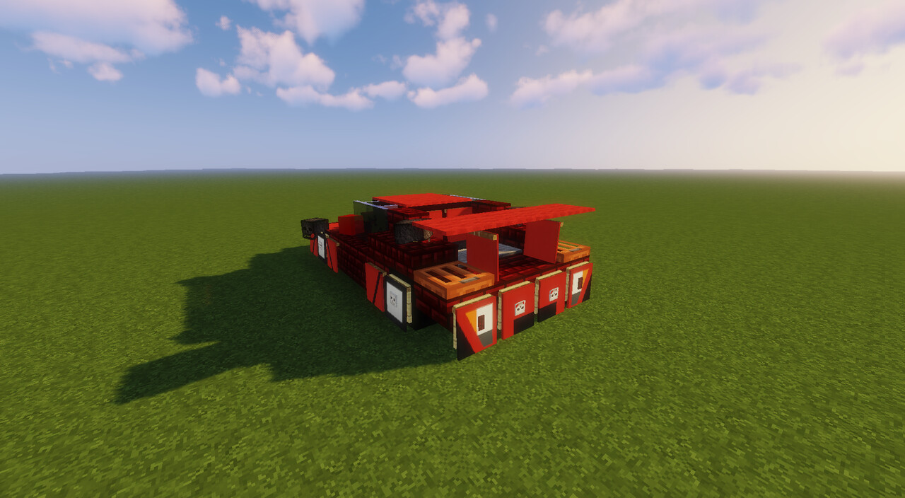 Lamborghini Countach LP 600 🏁 Minecraft Map