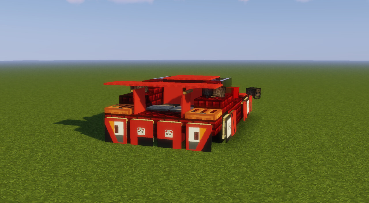 Lamborghini Countach LP 600 🏁 Minecraft Map