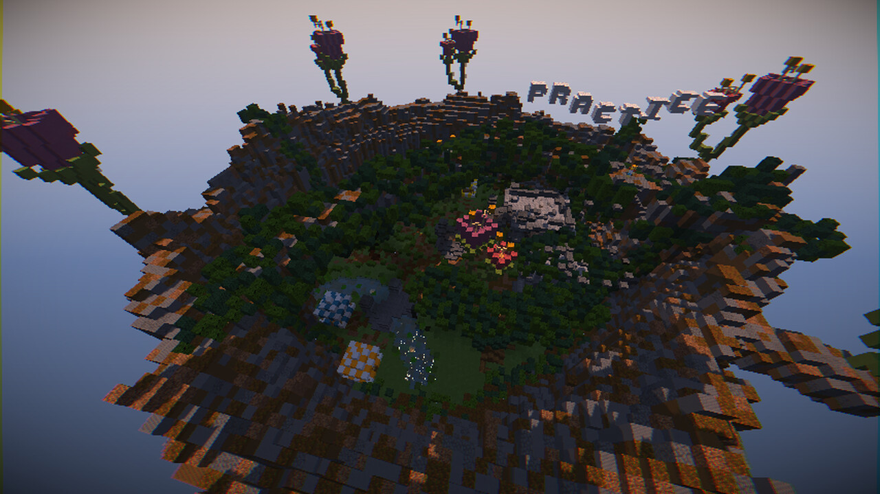 PracticePvP Minecraft Map