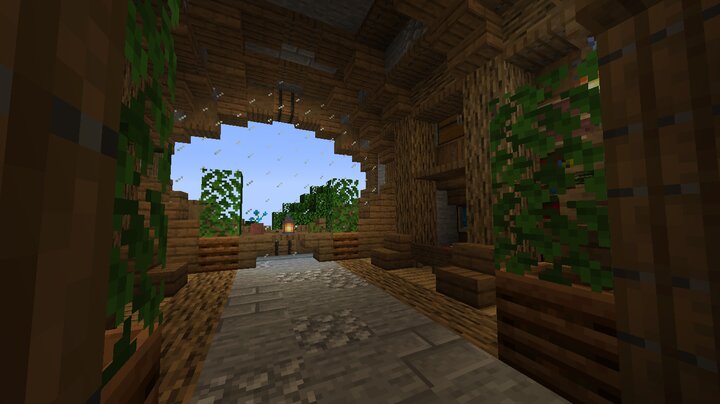 Mountain House Minecraft Map