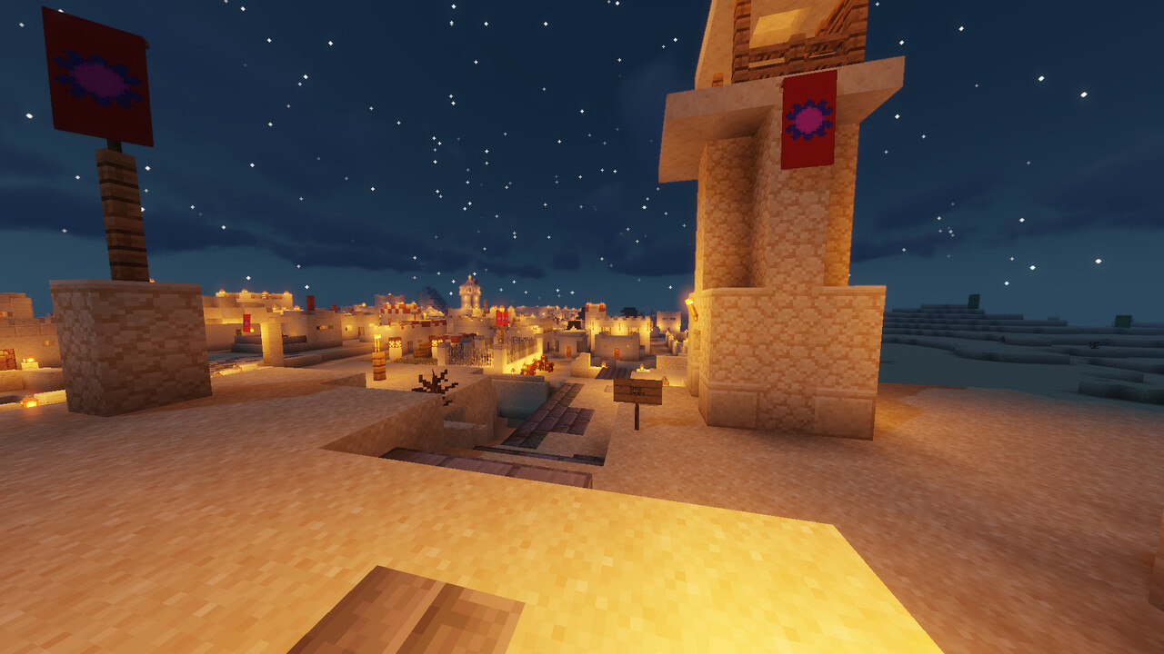 Desert Town - Shady Sands Minecraft Map