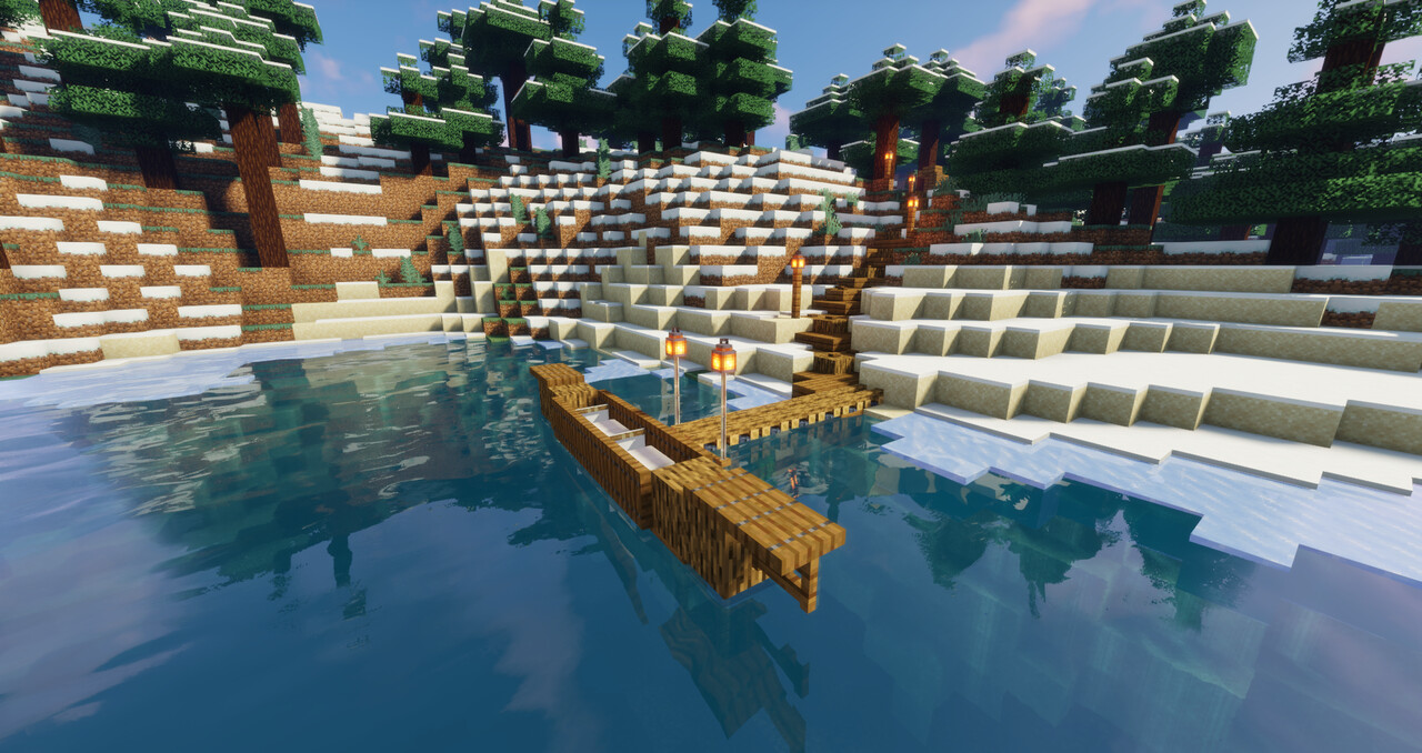 Minecraft Tutorial: How To Make A Canoe Minecraft Map