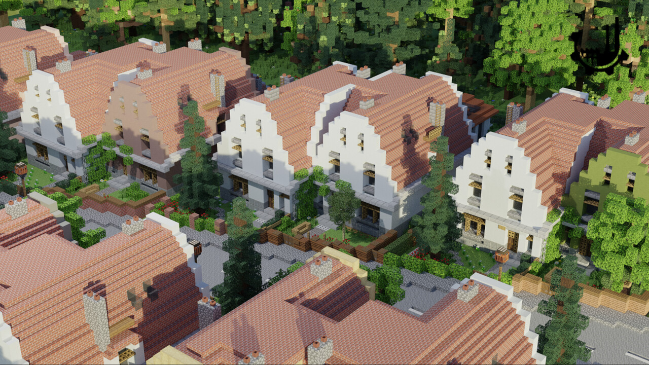 Suburbs Minecraft | CREATIONS CM Minecraft Map