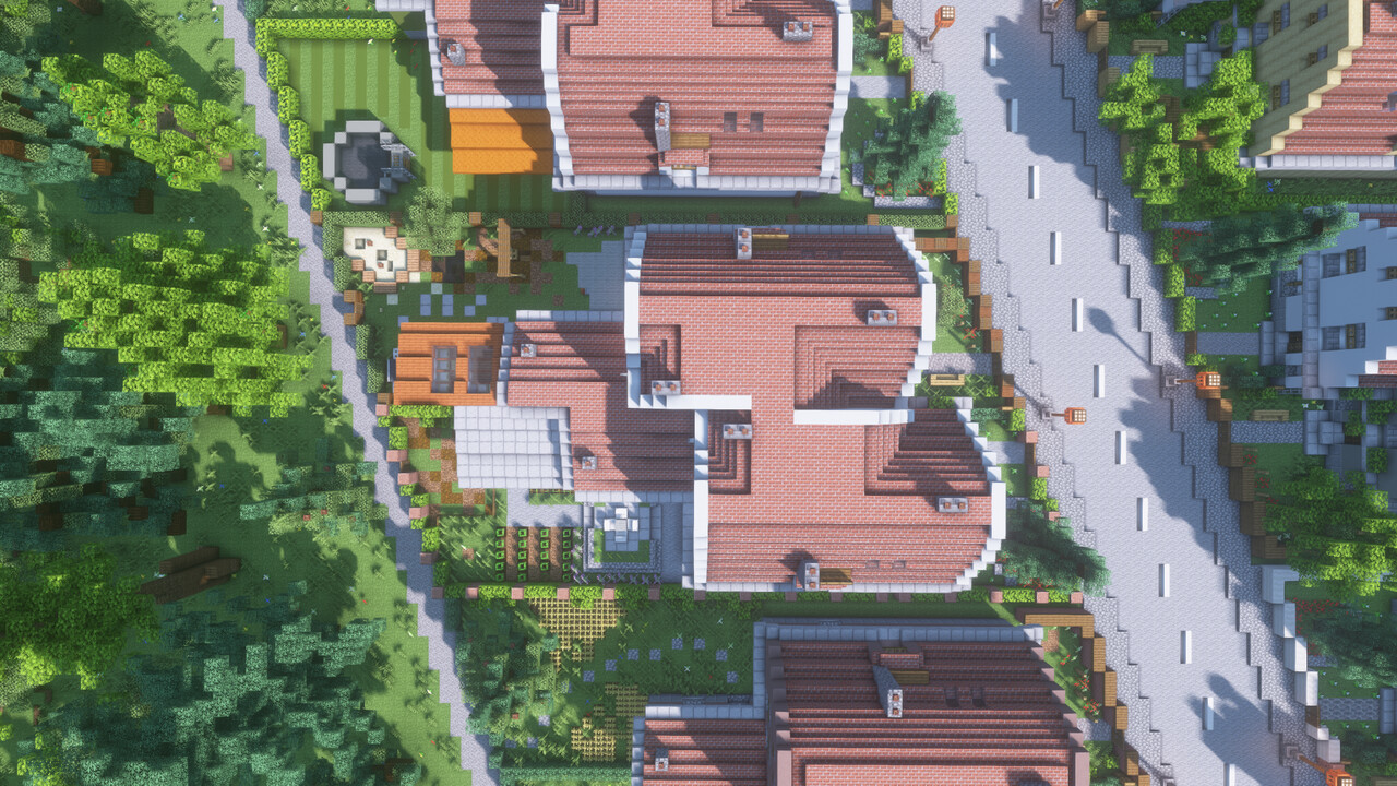 Suburbs Minecraft | CREATIONS CM Minecraft Map