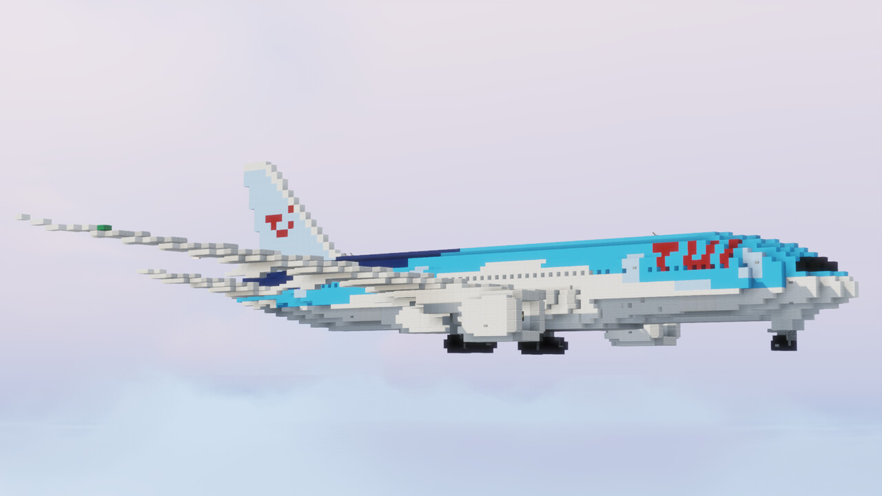 Boeing 787 Dreamliner Minecraft Map