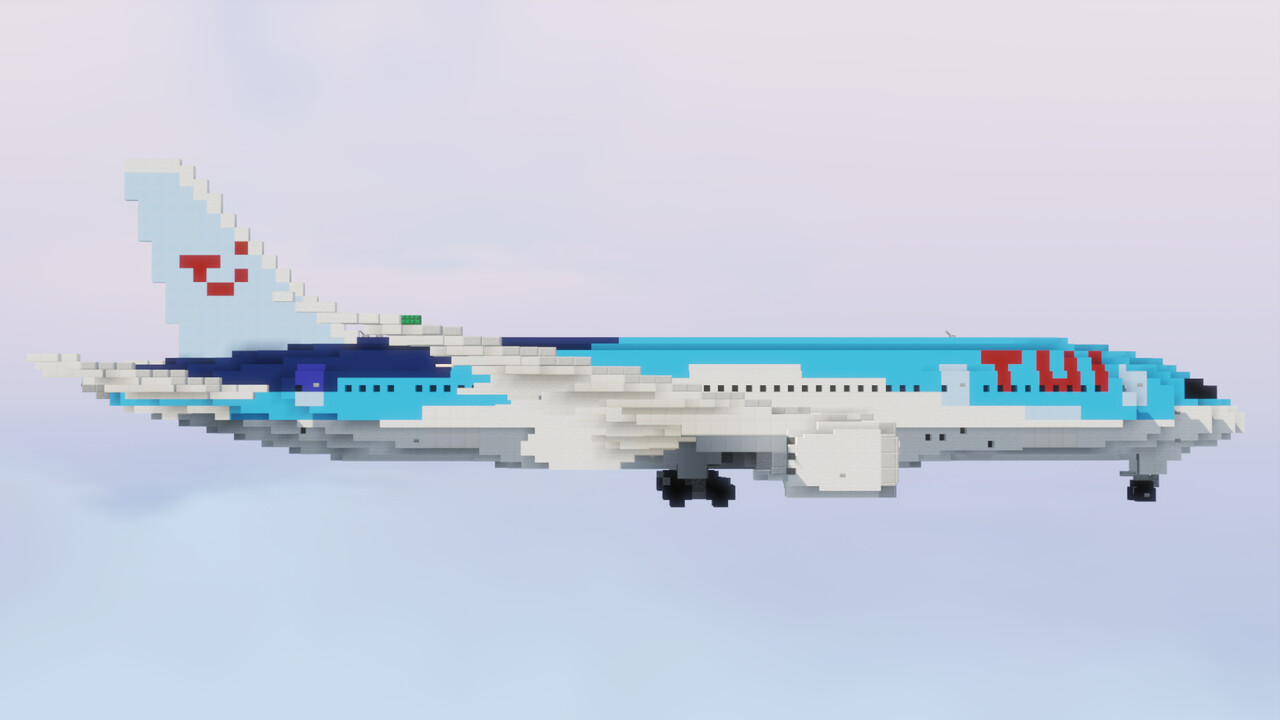 Boeing 787 Dreamliner Minecraft Map