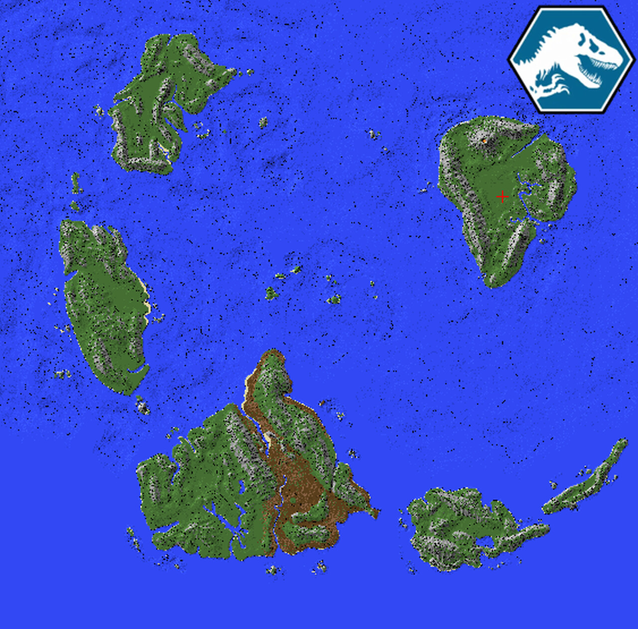 Jurassic World: Back to the 5 deaths Minecraft Map