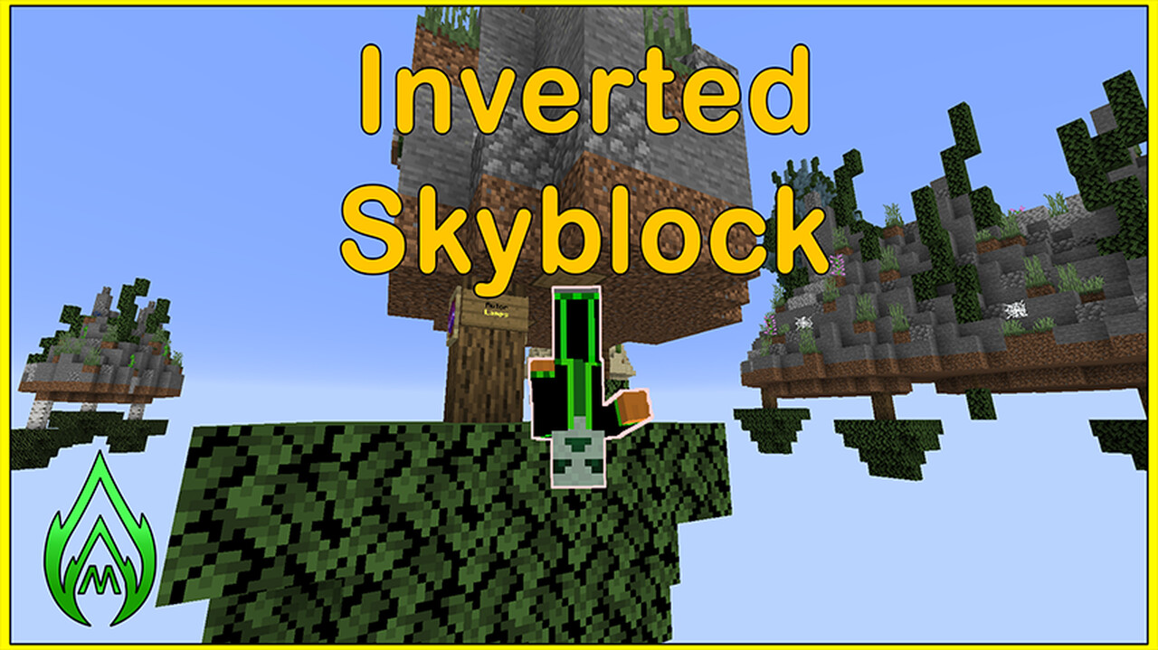 Inverted Skyblock Minecraft Map