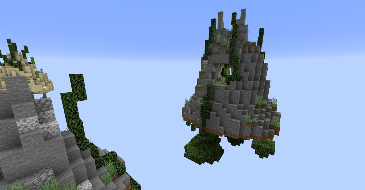 Inverted Skyblock Minecraft Map