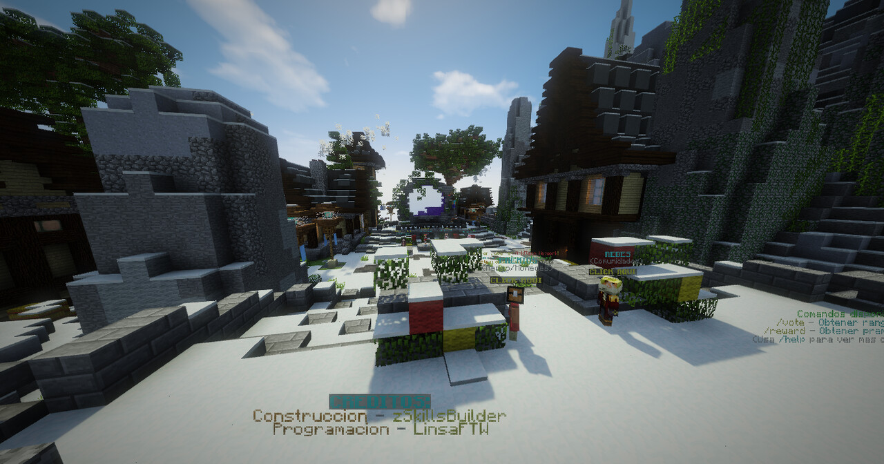 ArkFlame Network - Winter Lobby Minecraft Map