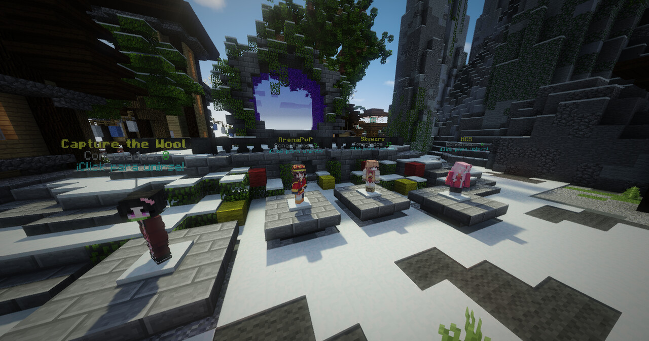 ArkFlame Network - Winter Lobby Minecraft Map