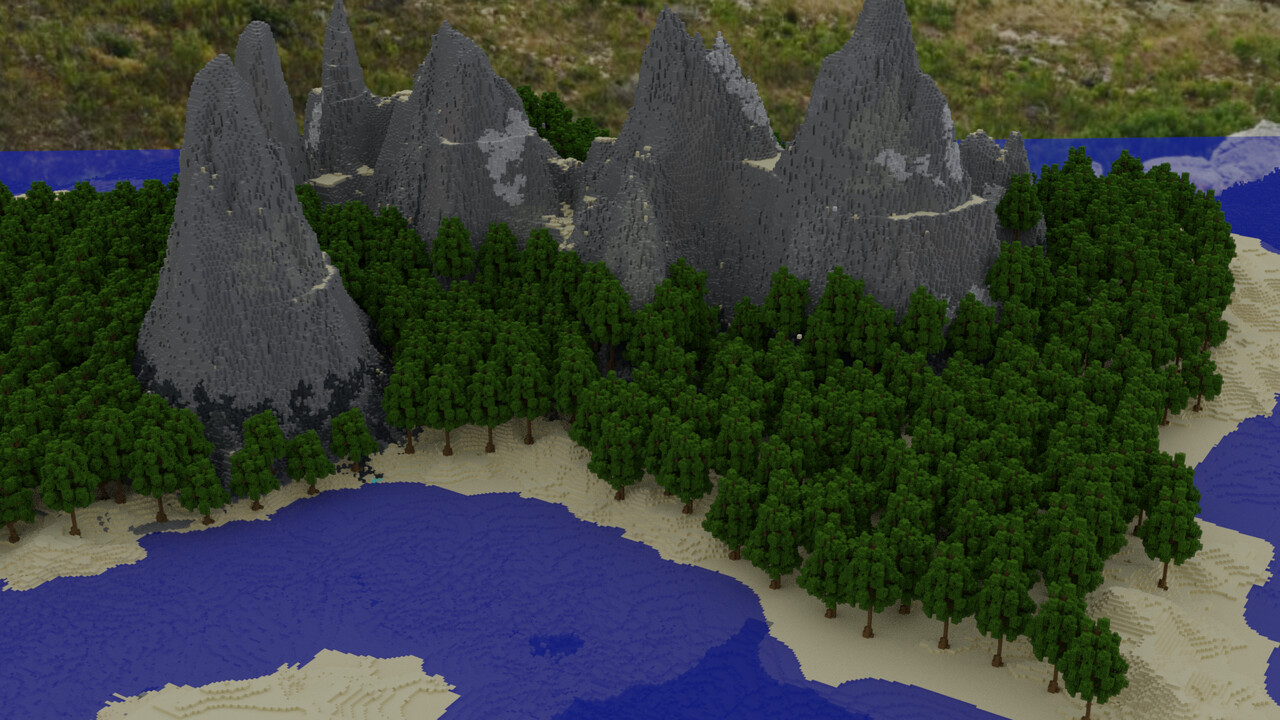 Big Island Terra [Free ] + [Download] Minecraft Map