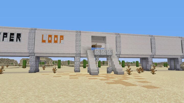 Hyper Loop in Minecraft Minecraft Map