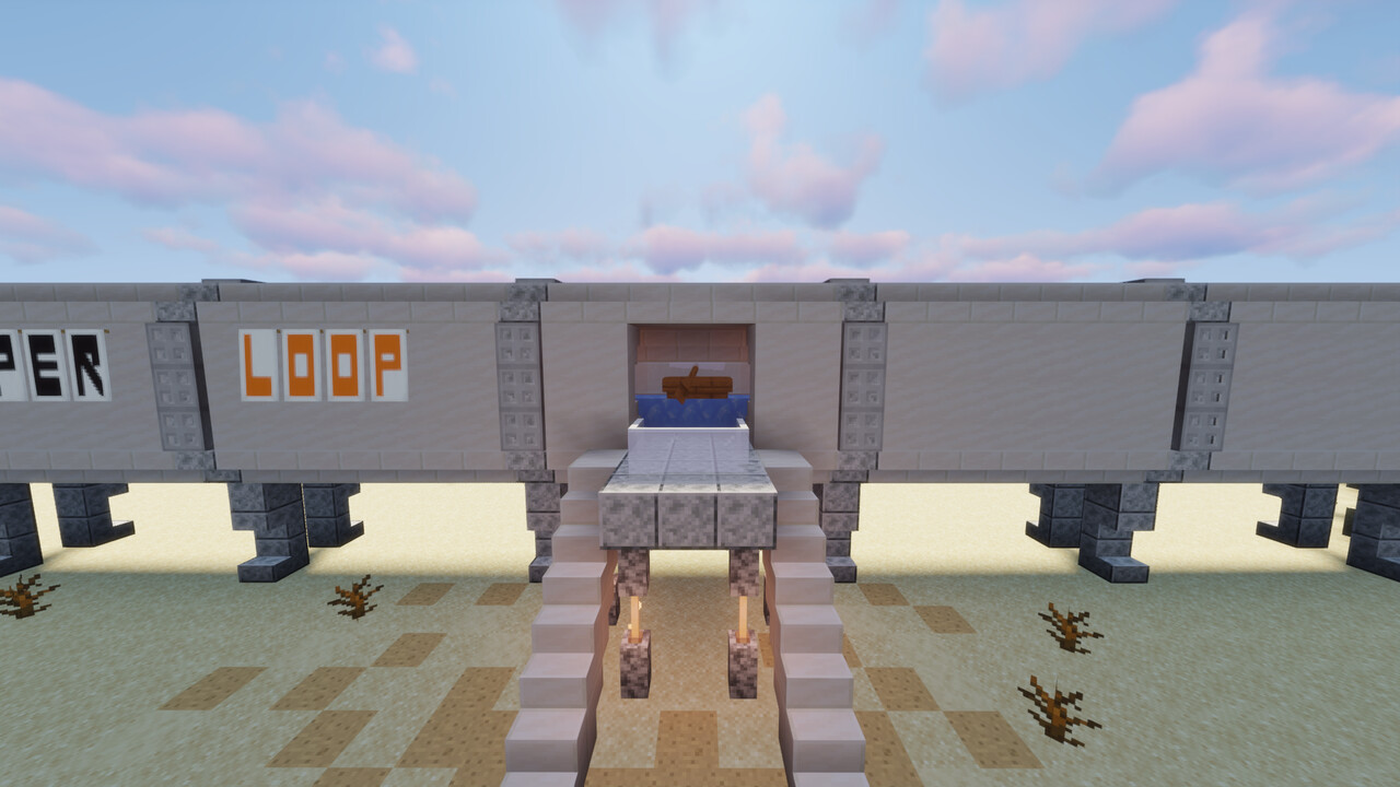 Hyper Loop in Minecraft Minecraft Map