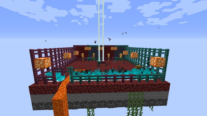 Nether In Overworld Minecraft Map