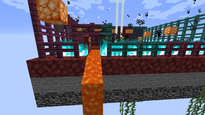 Nether In Overworld Minecraft Map