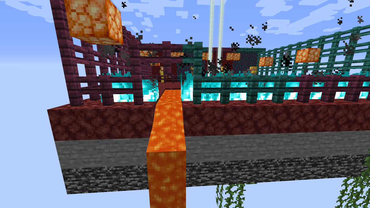 Nether In Overworld Minecraft Map
