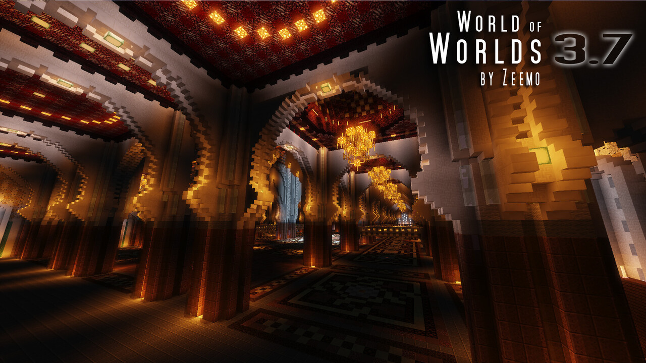 Hassan II Mosque of Casablanca, Morocco Minecraft Map