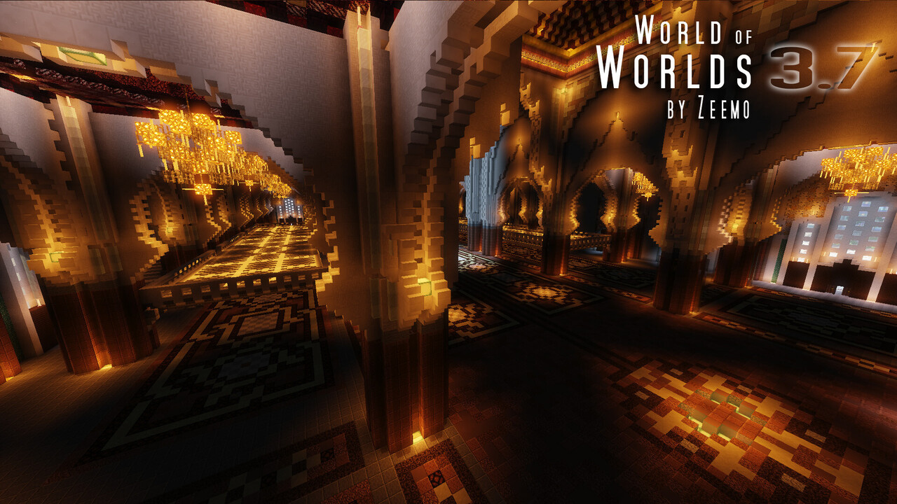 Hassan II Mosque of Casablanca, Morocco Minecraft Map