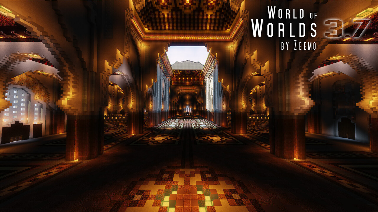 Hassan II Mosque of Casablanca, Morocco Minecraft Map