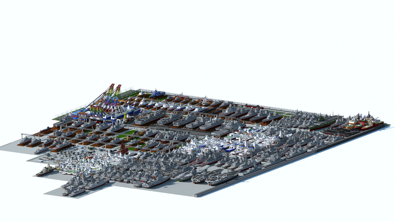 Ship of 2020 Minecraft Map