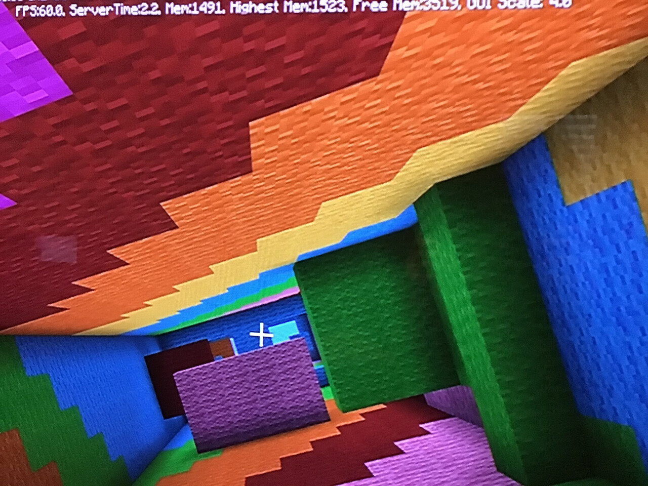 Rainbow randomness Minecraft Map