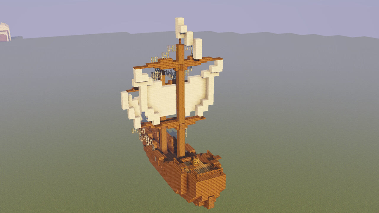 Wooden Boat 2 [SCHEMATIC] Minecraft Map