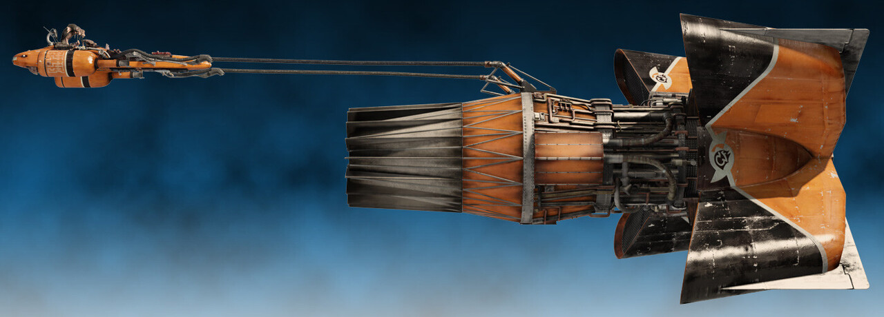 Star Wars: Sebulba's Podracer Minecraft Map