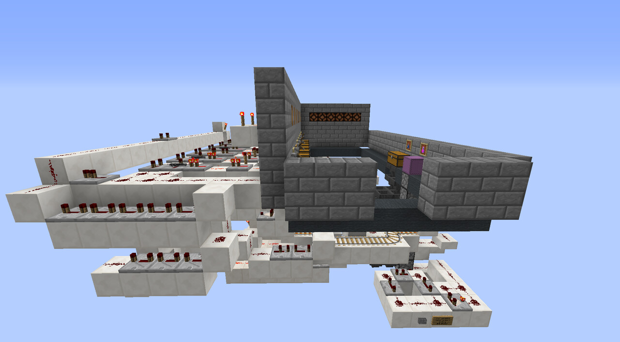 Automatic Brewing Station (Chest/Shulker of any potions at once) 1.13.2+ Minecraft Map