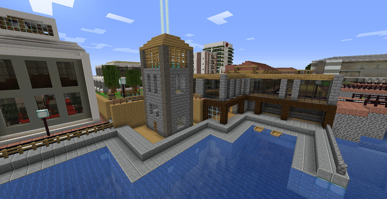 Minecraft small city maps - kdaplans