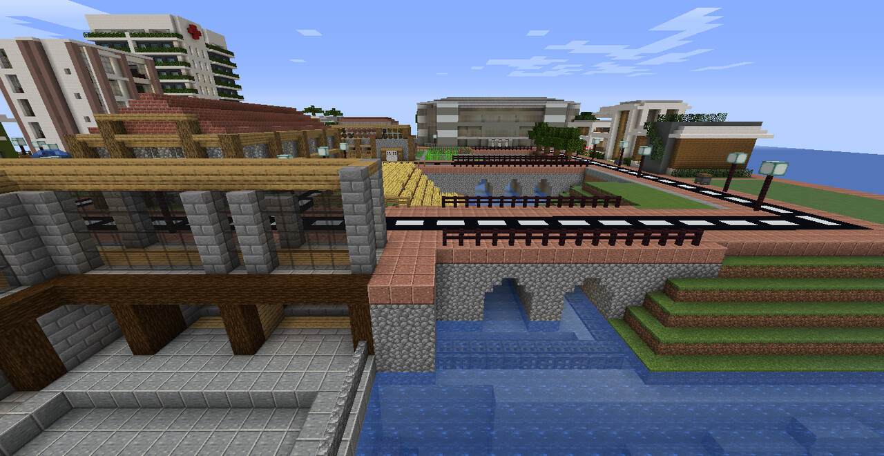 Minecraft Small City 1.15.2 (download) Minecraft Map