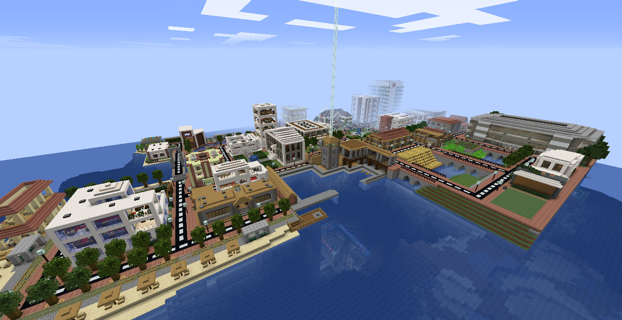 Minecraft Small City 1.15.2 (download) Minecraft Map