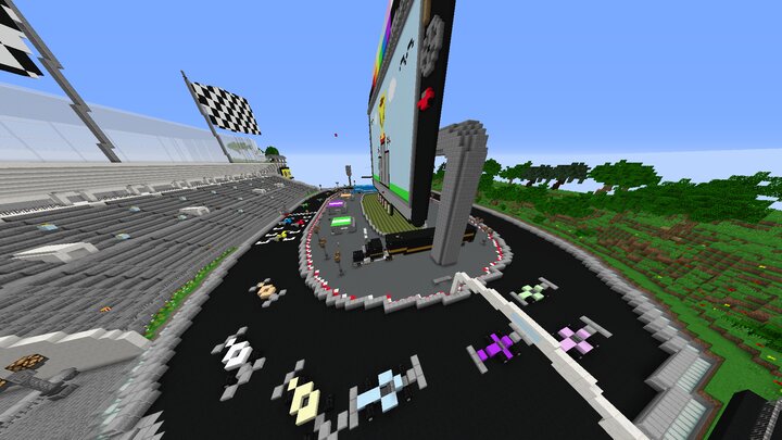 The Race 1 Minecraft Map