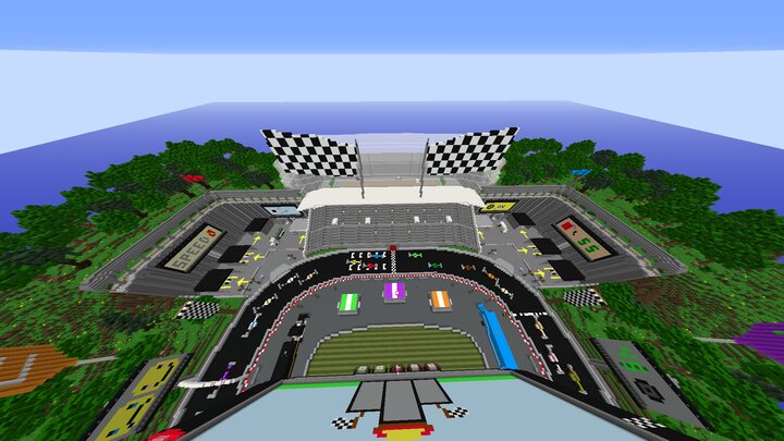 The Race 1 Minecraft Map