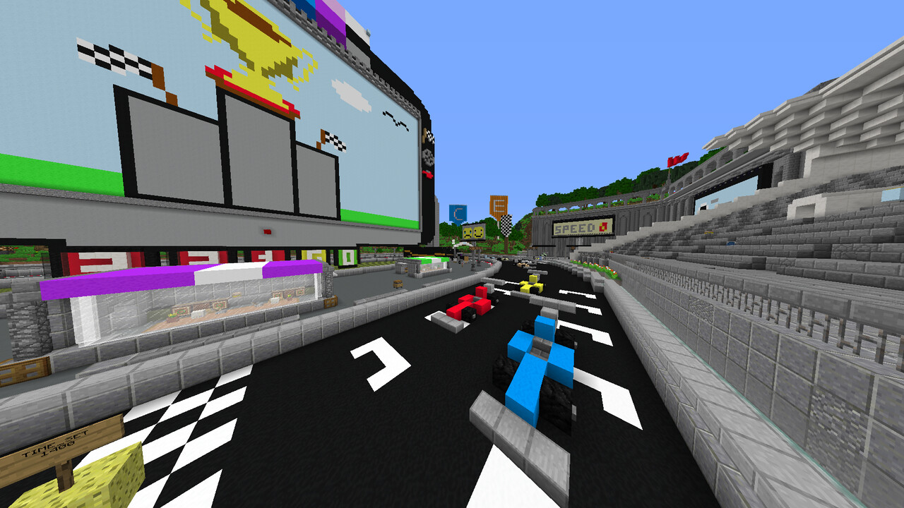 The Race 1 Minecraft Map